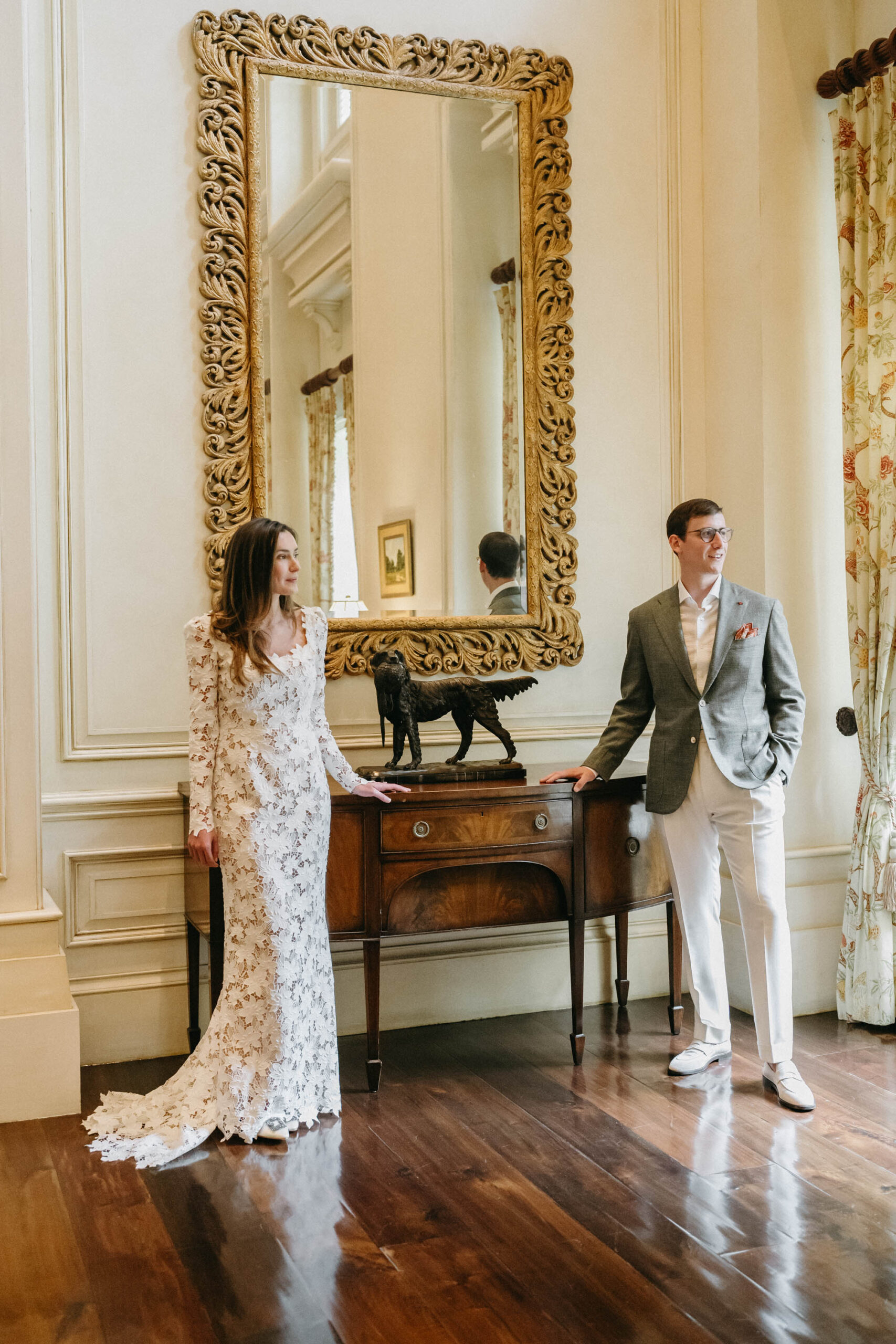 Rehearsal Dinner at Mingo Point designed by Matthew Robbins